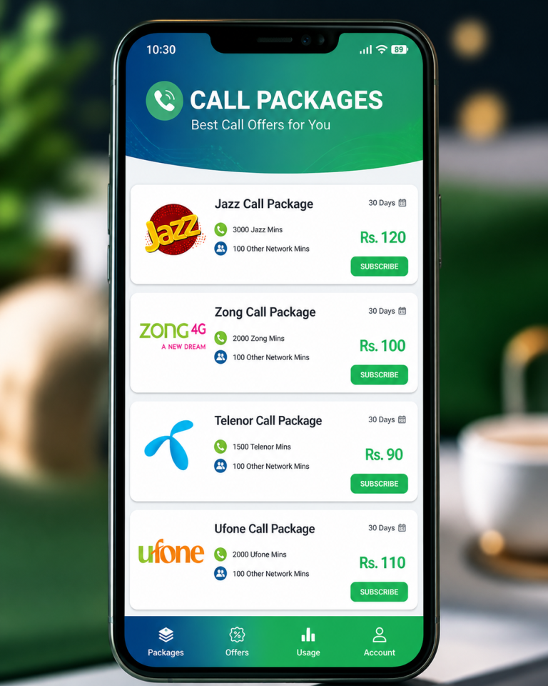 Best Call Packages in Pakistan for Eid 2026 (Jazz, Zong, Telenor, Ufone)